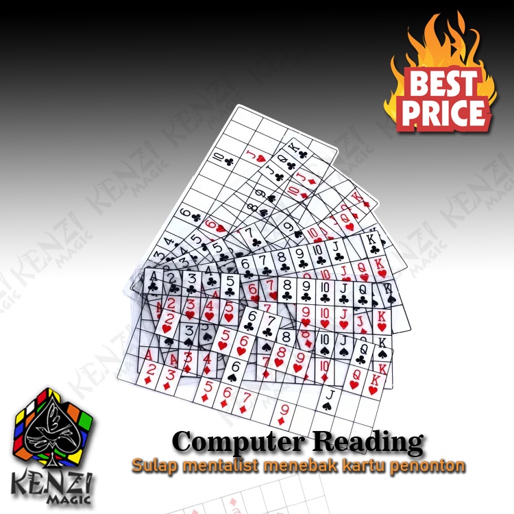 Jual Alat Sulap Computer Reading Sulap Mentalist Menebak Kartu | Shopee ...