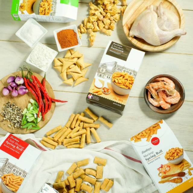 Jual Sarikaya - Premium Spring Roll ( Chicken Ekado , Chicken Samosa ...