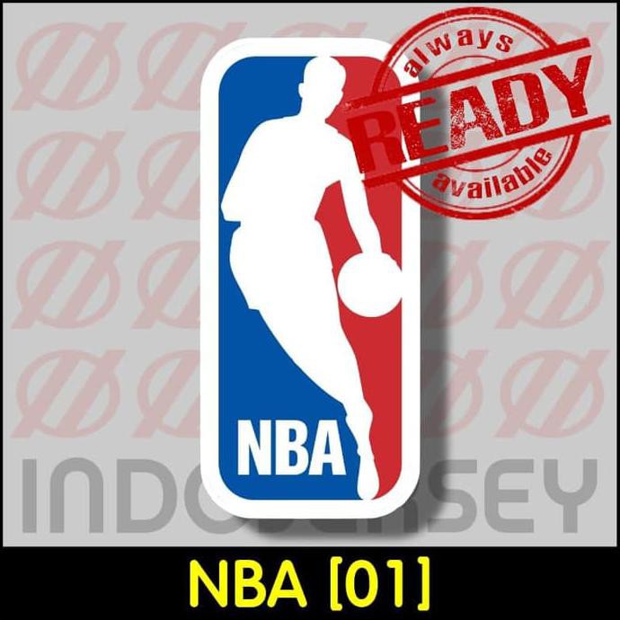 Jual Produk Unggulan Patch Stiker Flock Logo Nba 01 - Flock Standard ...