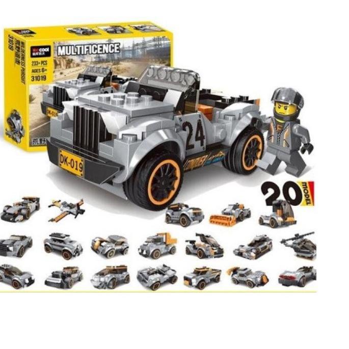 Jual KKV - DECOOL Wilderness Chase 20 SEC 31019 / Building Blocks / Mainan Balok | Shopee Indonesia