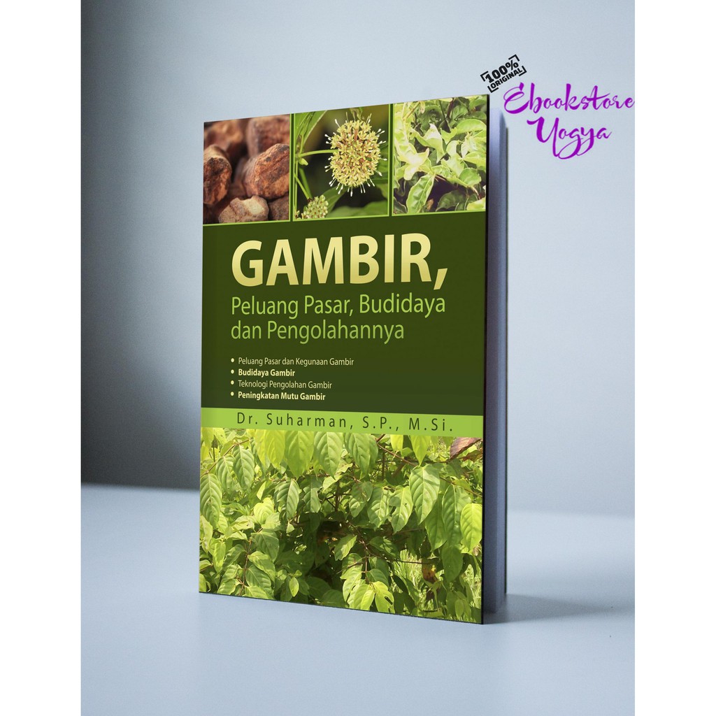 Jual Gambir Peluang Pasar Budidaya Dan Pengolahannya Shopee Indonesia