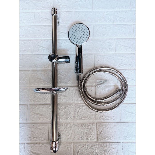 Jual shower tiang stainless Fiorentino set / kran cabang | Shopee Indonesia