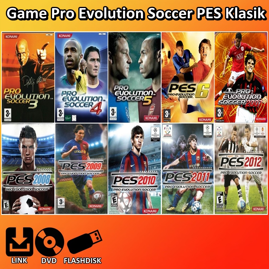Jual Pro Evolution Soccer PES Klasik Full DLC Game untuk PC Laptop | Shopee Indonesia