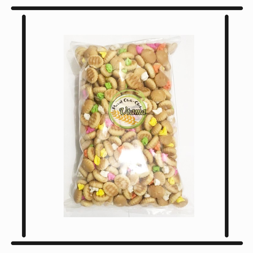 Jual Biskuit Bunga Gem / kue kering biscuit kembang 250gr / bunga ...