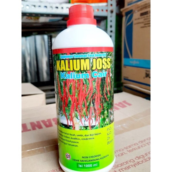 Jual KALIUM JOSS 1 Liter (Suplemen Tanaman Fase Generatif ) | Shopee ...
