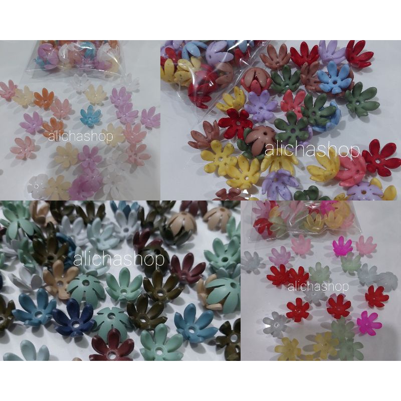 Jual Mote / Monte / Parel Kelopak Bunga Mangkok | Shopee Indonesia