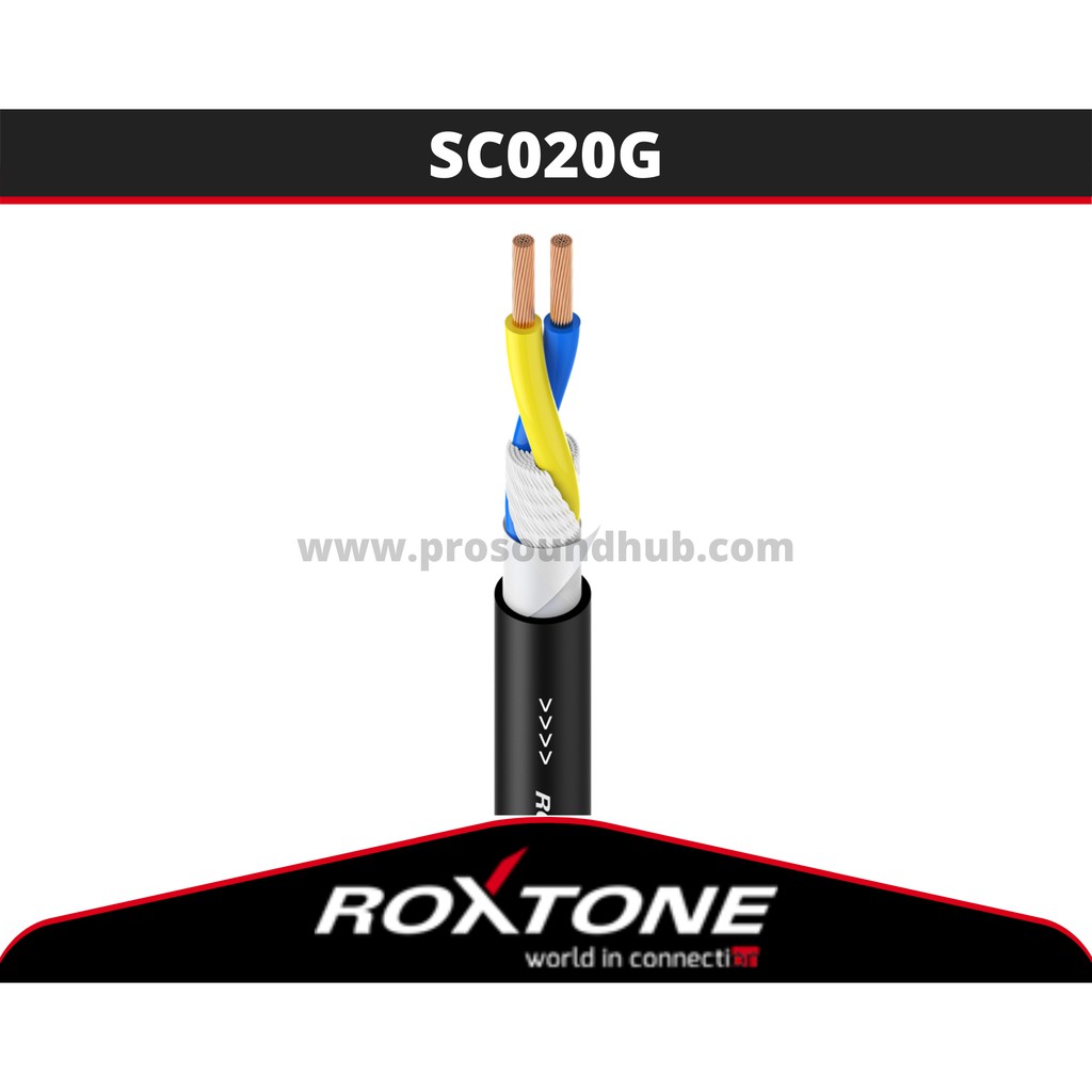 Jual Roxtone SC020G SC-020G SC020 Kabel Speaker 16AWG 2 x 1,3 Meteran ...