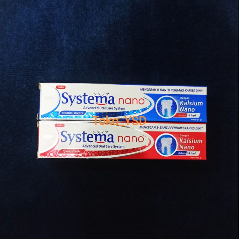 Jual Pasta Gigi Systema Nano 190 gr / Systema Nano pasta gigi Odol ...