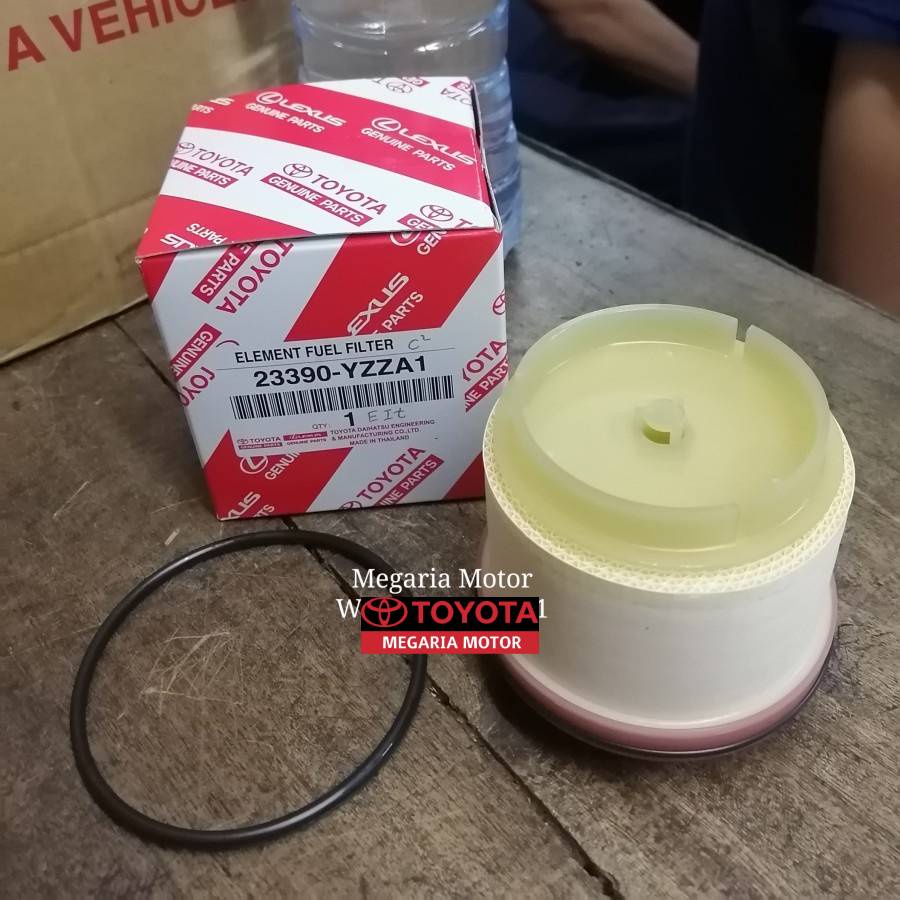 Jual Fuel Filter Solar Innova Fortuner Hilux Diesel 2004 2015 ORIGINAL ...