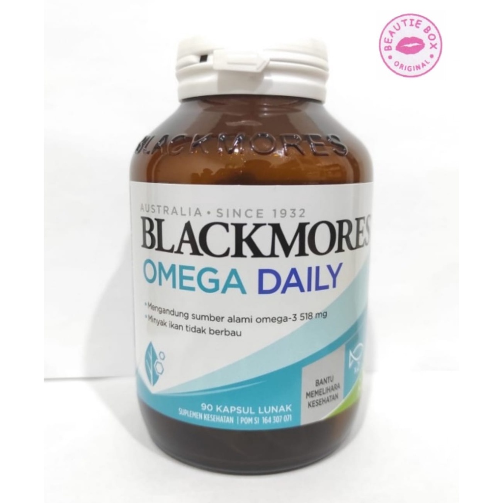 Jual Blackmores Omega Daily - 90 Kapsul Lunak Rasa Vanila (KALBE ...