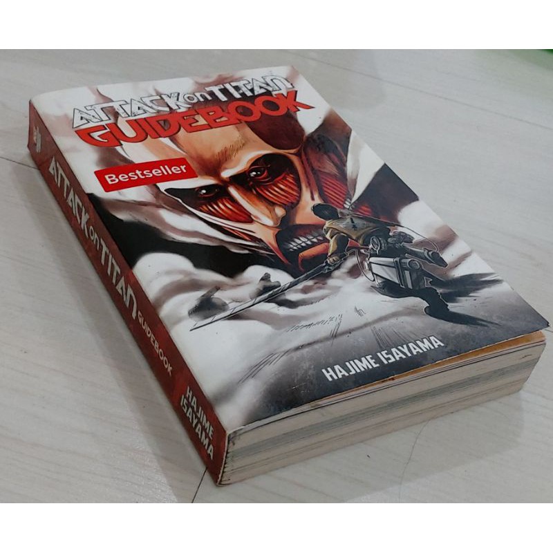 Jual Attack On Titan Official Guidebook (English Edition) | Shopee ...