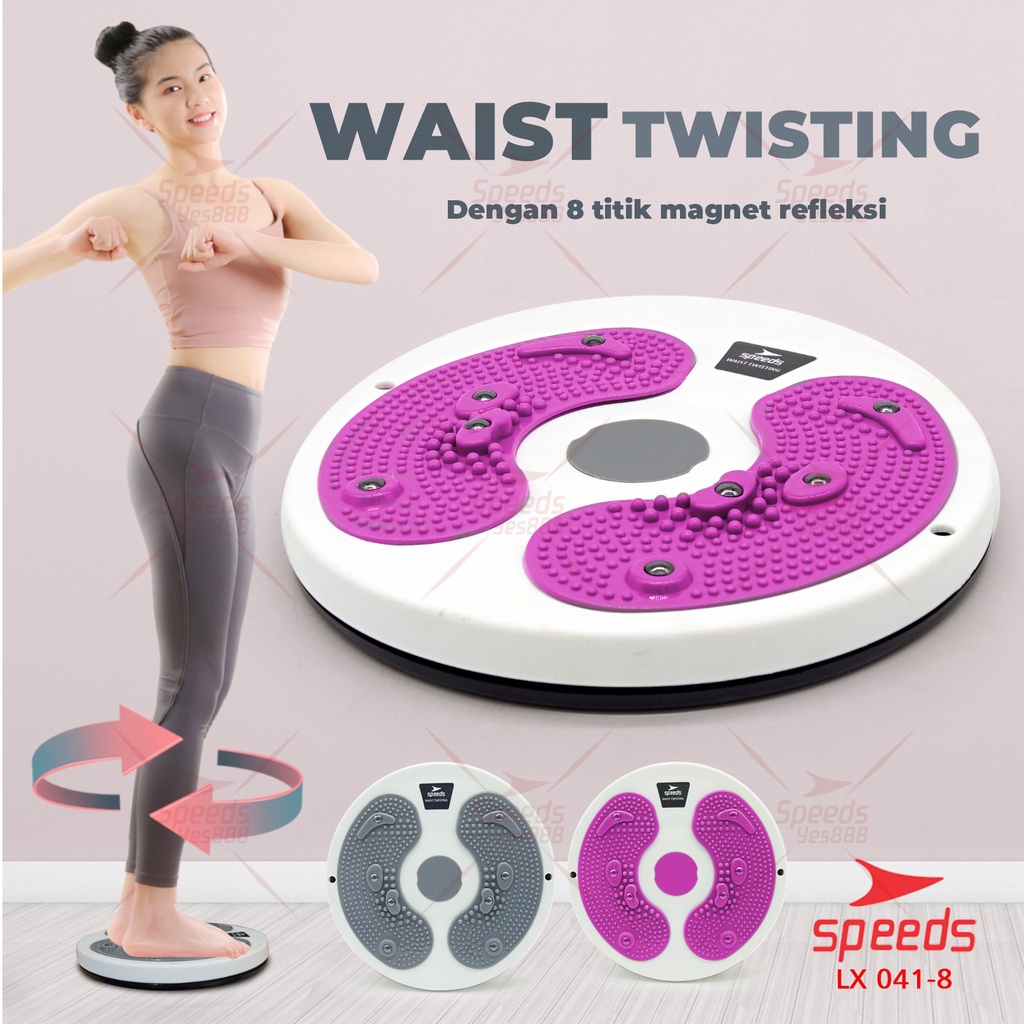 Jual SPEEDS Waist Twisting Magnetic Alat Olahraga Pengecil Perut Alat ...