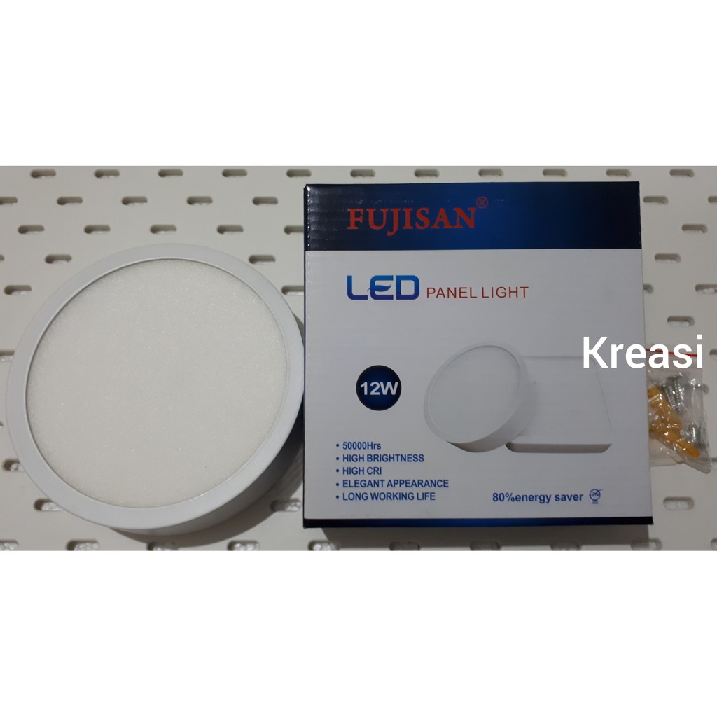 Jual LAMPU LED PANEL LIGHT FUJISAN BULAT 12W / 12 WATT - PUTIH | Shopee ...