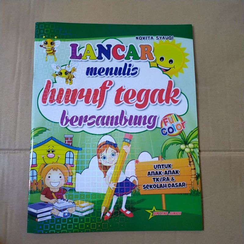Jual ORIGINAL LANCAR MENULIS HURUF KECIL DAN BESAR TEGAK BERSAMBUNG ...