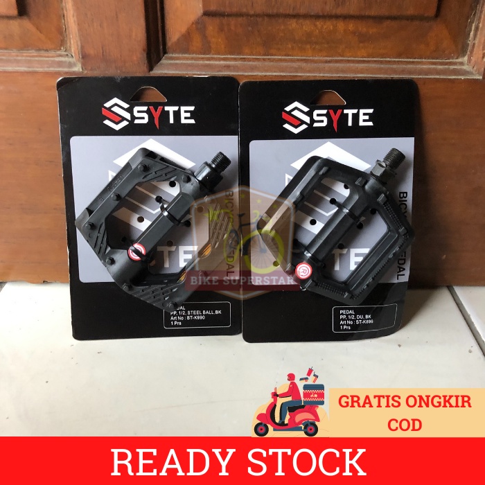 Jual Pedal As Kecil Tapak Lebar Sepeda Anak BMX Syte ST K896 K990 ...