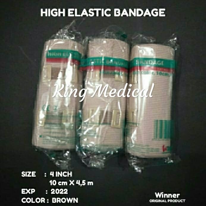 Jual Perban Elastis 10 cm X 4,5 m/Elastic Bandage 4 Inch | Shopee Indonesia