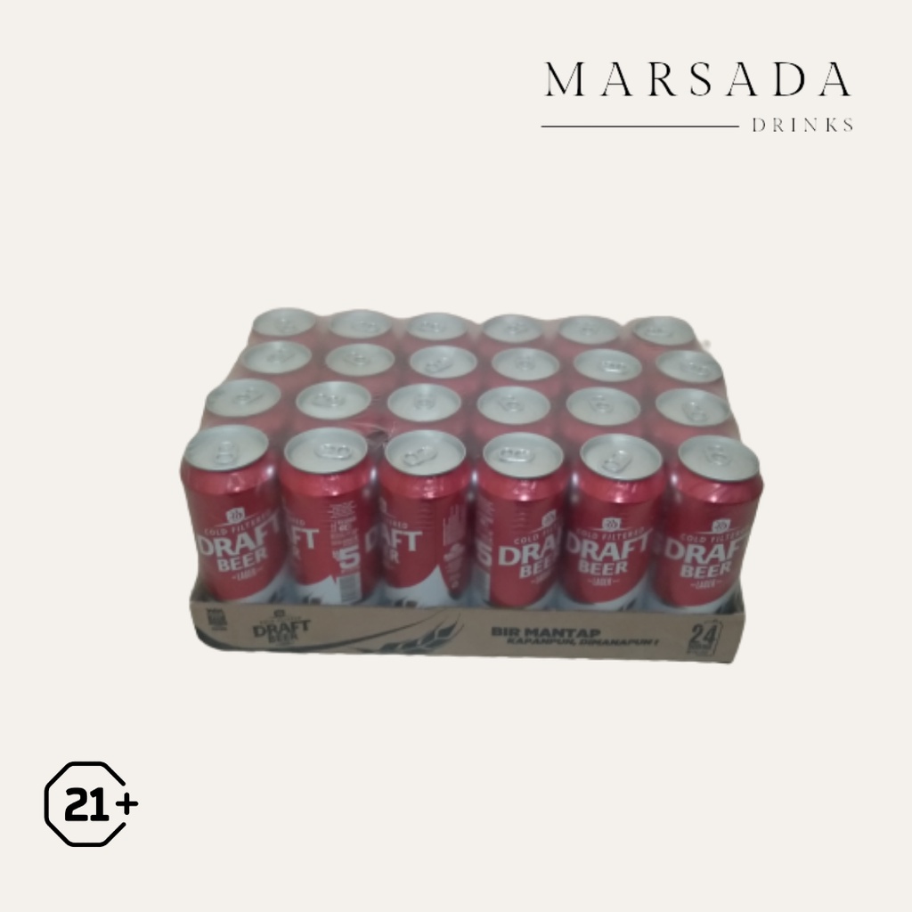 Jual Bir Bali Hai Kaleng Draft Beer 500ml x 24 | Shopee Indonesia