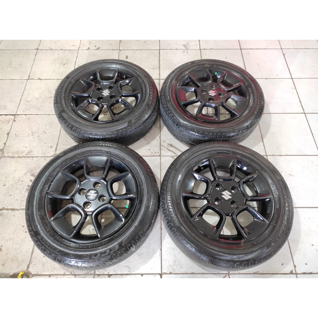 Jual Velg Mobil Bekas Oem Suzuki Ignis R15x5 ET40 H4X100 PLUS BAN 175 ...
