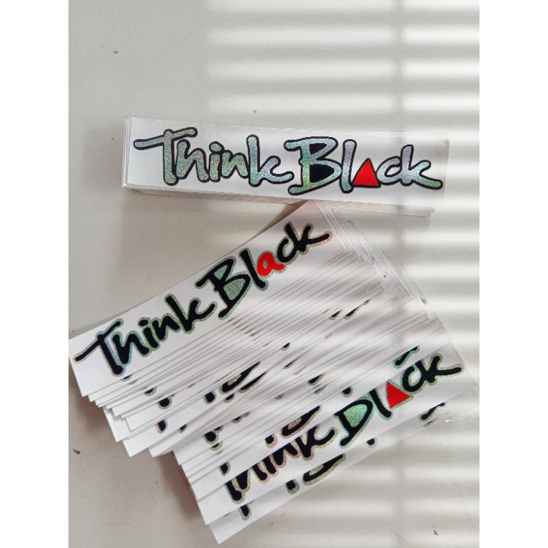 Jual STICKER CUTTING THINK BLACK | Shopee Indonesia