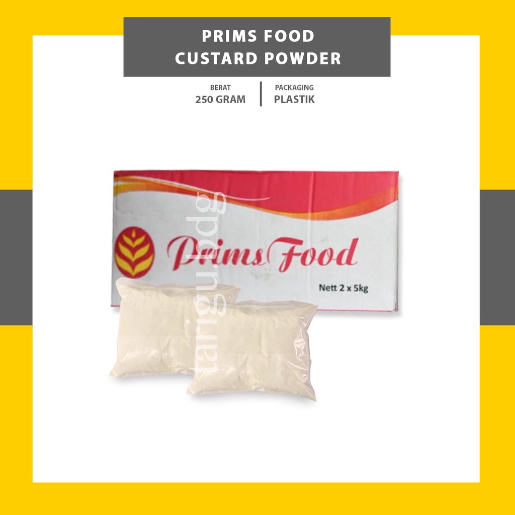 Jual TEPUNG CUSTARD POWDER 250GR PRIMS FOOD - VLA PREMIX - VLA INSTANT ...