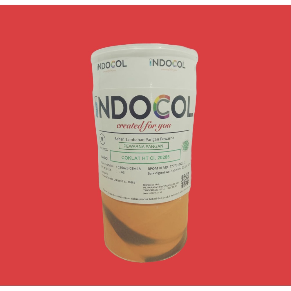 Jual Pewarna Makanan INDOCOL COKLAT HT (BROWN HT) (HC) | Shopee Indonesia