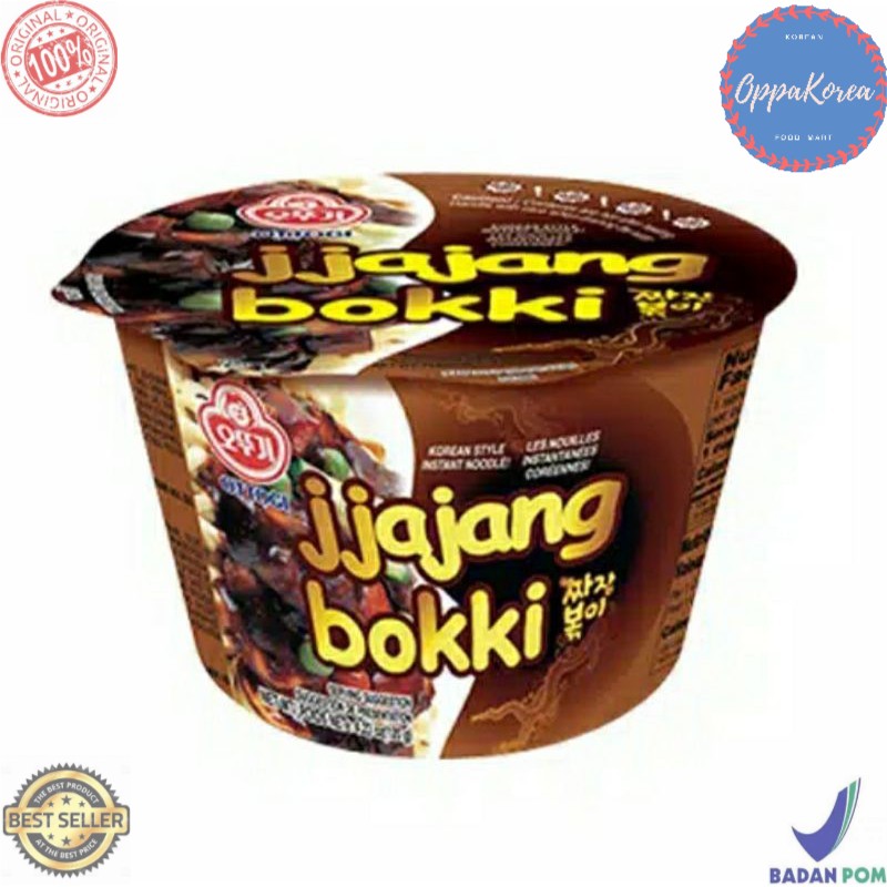 Jual Ottogi Jjajang Bokki Cup 120 gram | Shopee Indonesia