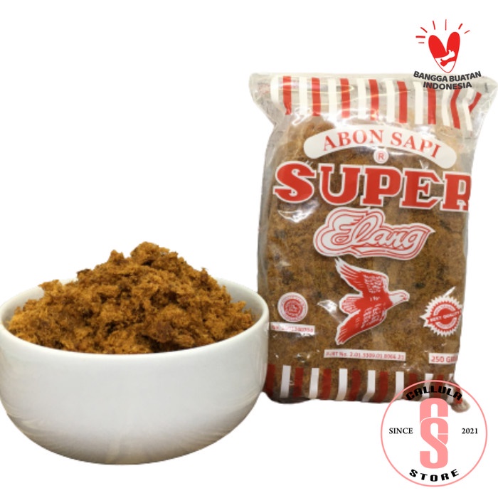 Jual Abon Sapi Spesial Cap Elang Khas Boyolali 250 Gram | Shopee Indonesia