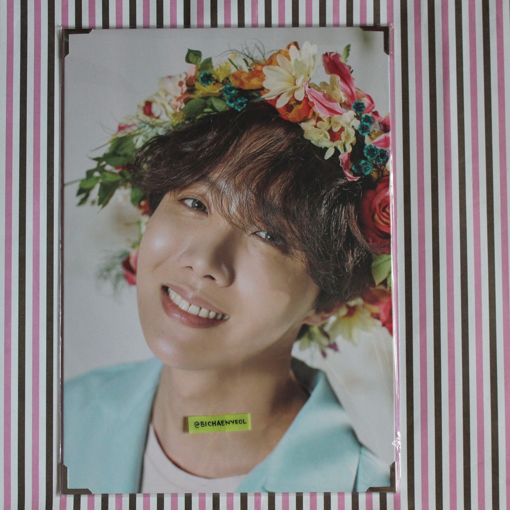 Jual BTS Jhope Love Yourself Premium Photo Card | RM Jin Suga Jimin V ...
