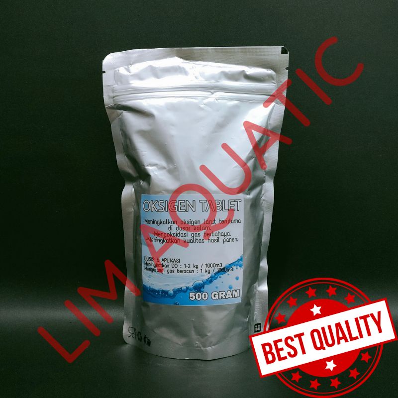 Jual OKSIGEN TABLET 500 GRAM / OXYGEN TABLET 500 GRAM - OKSIGEN ...