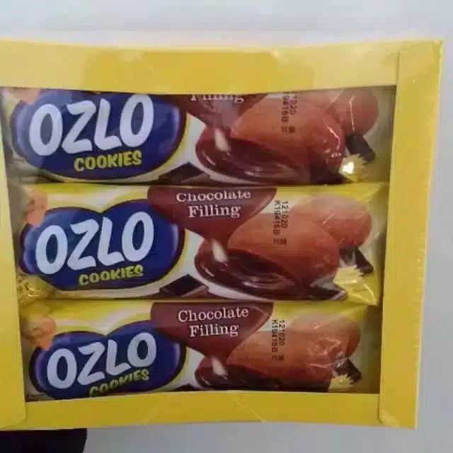 Jual Khong Guan Ozlo Cookies Chocolate Filling 10X39gr (Wajib Order Dus ...