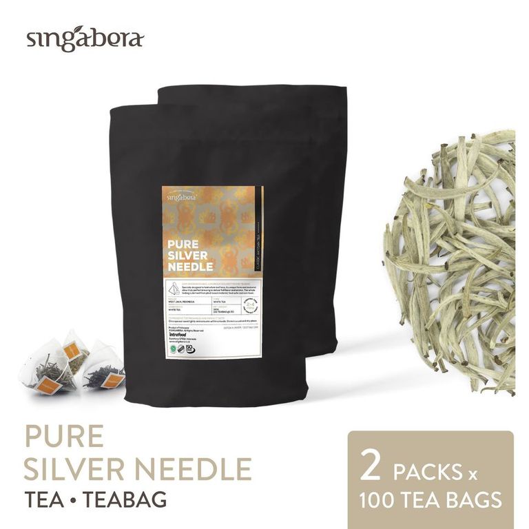 Jual Singabera Silver Needle - White tea (2 pouch @ 100 teabags ...