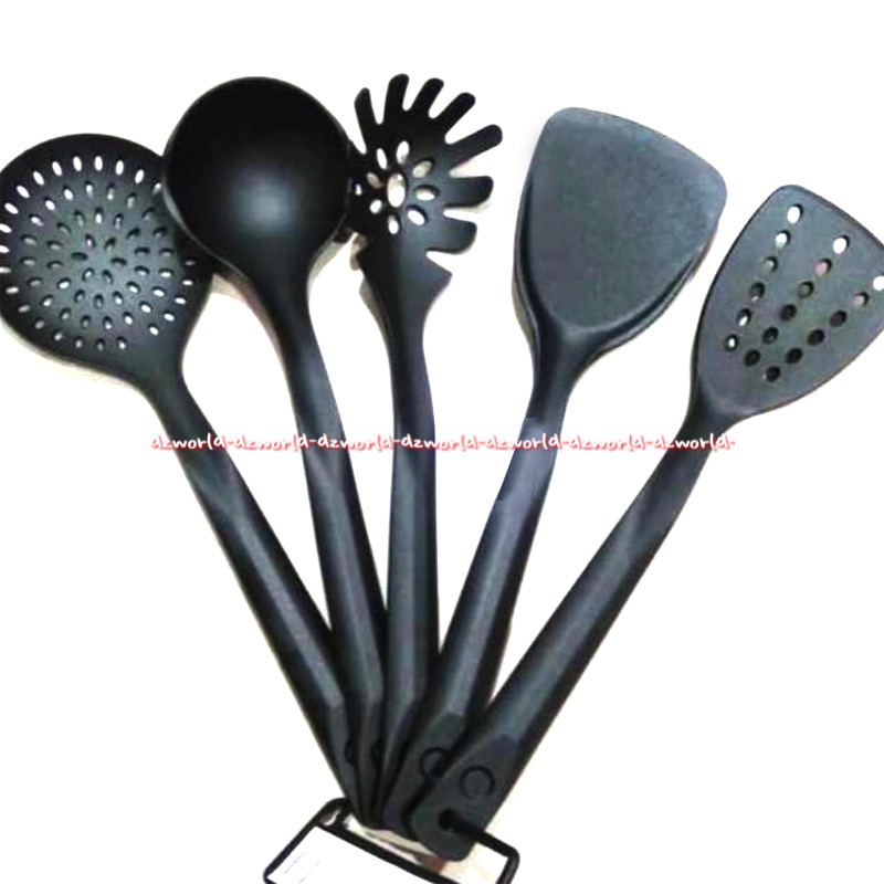 Jual Krischef Peralatan Masak 5pcs Bahan Plastik Nylon Chinese Turner ...
