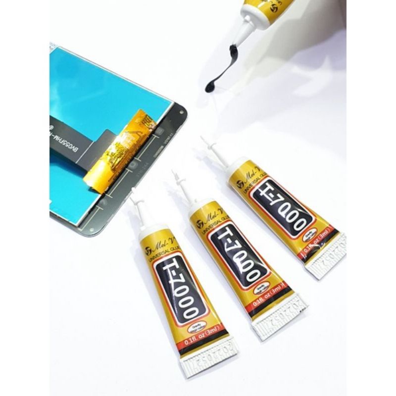 Jual LEM TOUCHSCREEN T7000 15ML - LEM CASING HP LEM LCD KUAT BERKUALITAS CAIRAN HITAM | Shopee ...