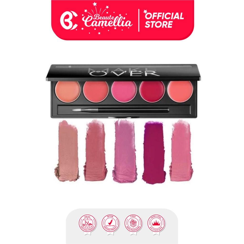 Jual Make Over Lip Color Palette | Shopee Indonesia
