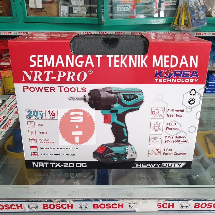 Jual Dapatkan Tx-20Dc Bor Obeng Cordless Impact Driver 20V Tx 20 Dc Nrt ...