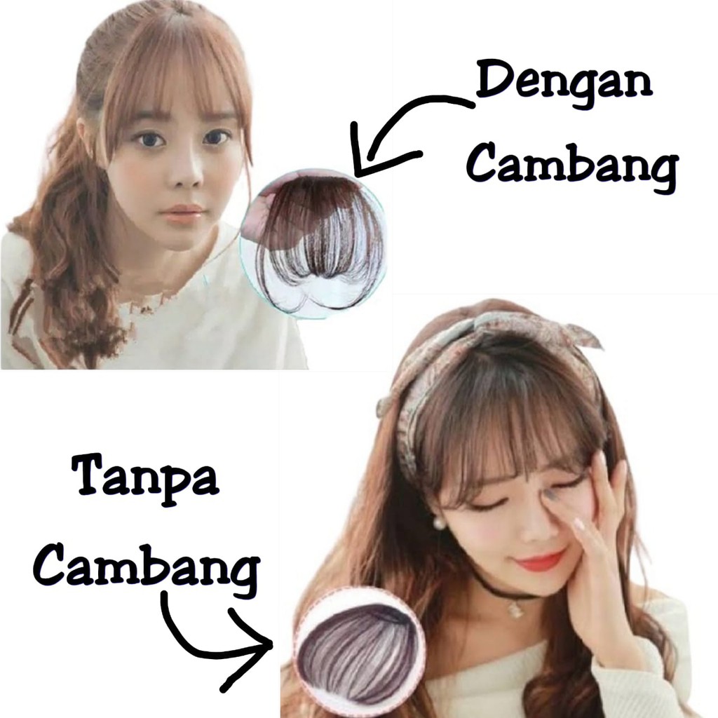 Jual Poni tipis / Hair Clip poni ala korea murah (VC) | Shopee Indonesia