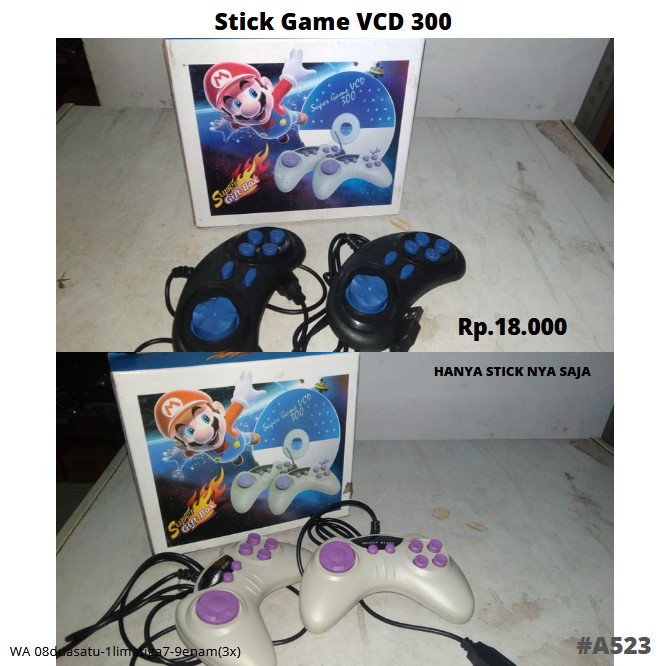 Jual Stick Game VCD 300 #A523 | Shopee Indonesia