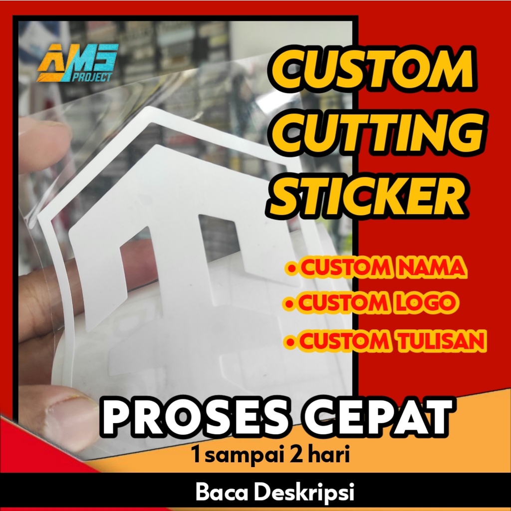 Jual Buat Stiker Custom/ Desain Sesuai Permintaan kamu/ desain suka ...