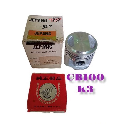 Jual PISTON SEHER RING PISTON SEHER HONDA CB100 K3 384 OS 50 ORIGINAL JAPAN | Shopee Indonesia