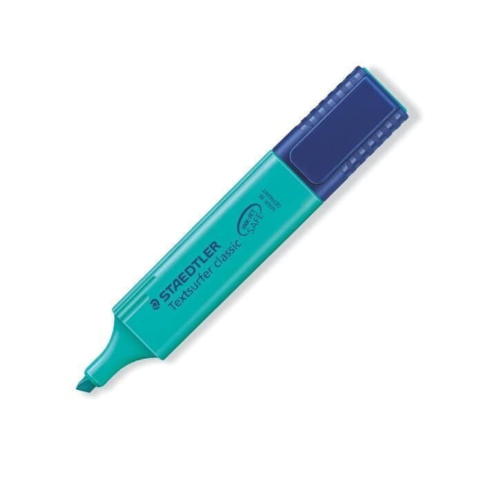 Jual HIGHLIGHTER PEN | TEXTLINER STAEDTLER 364 TURQUOISE | Shopee Indonesia