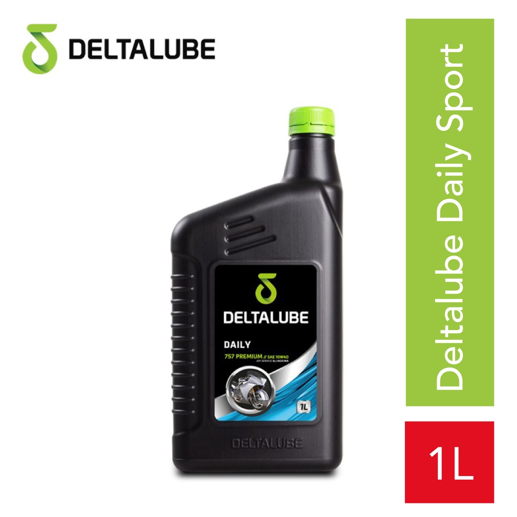 Jual OLI MESIN DELTALUBE DAILY 757 PREMIUM 10W-40 1L | Shopee Indonesia