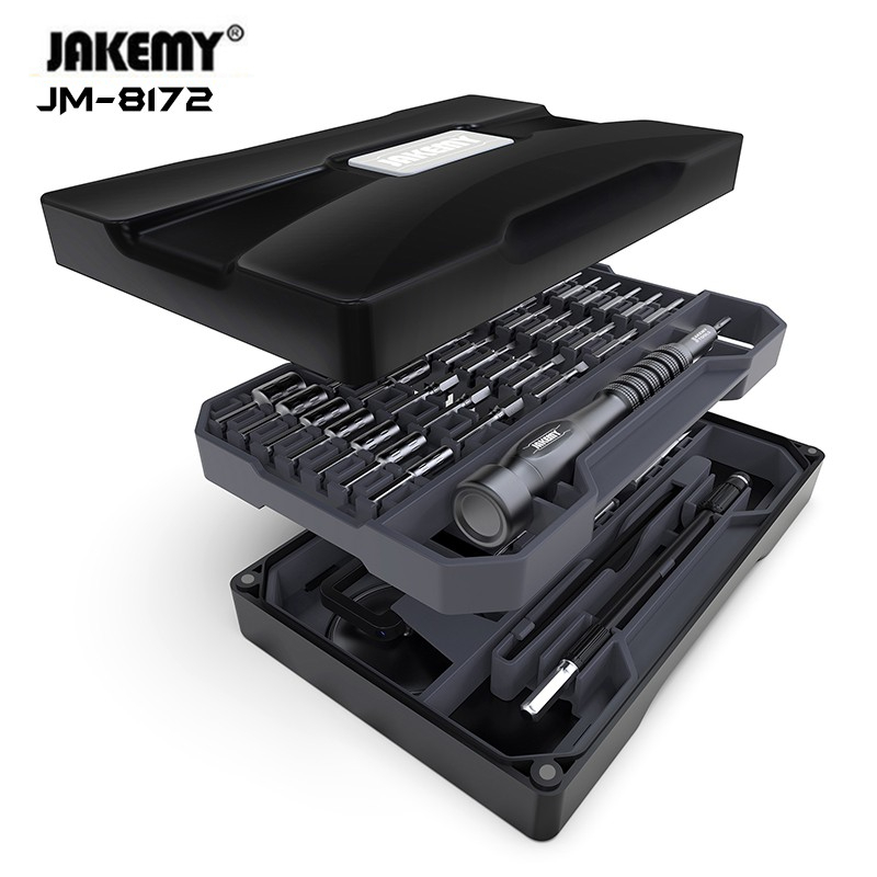 Jual Jakemy Obeng Set JM-8172 Obeng Set Portable Precision Diy ...