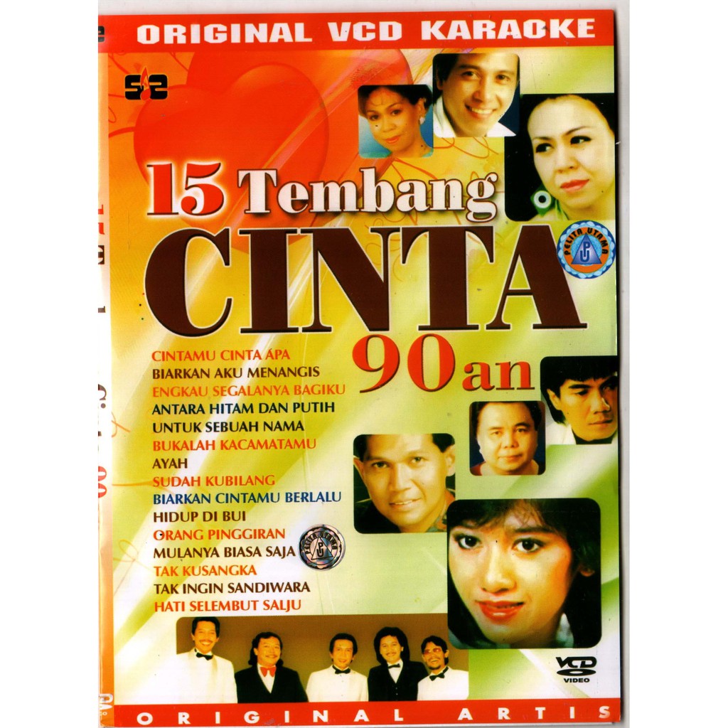 Jual VCD KARAOKE 15 TEMBANG CINTA 90 AN (ORIGINAL) | Shopee Indonesia