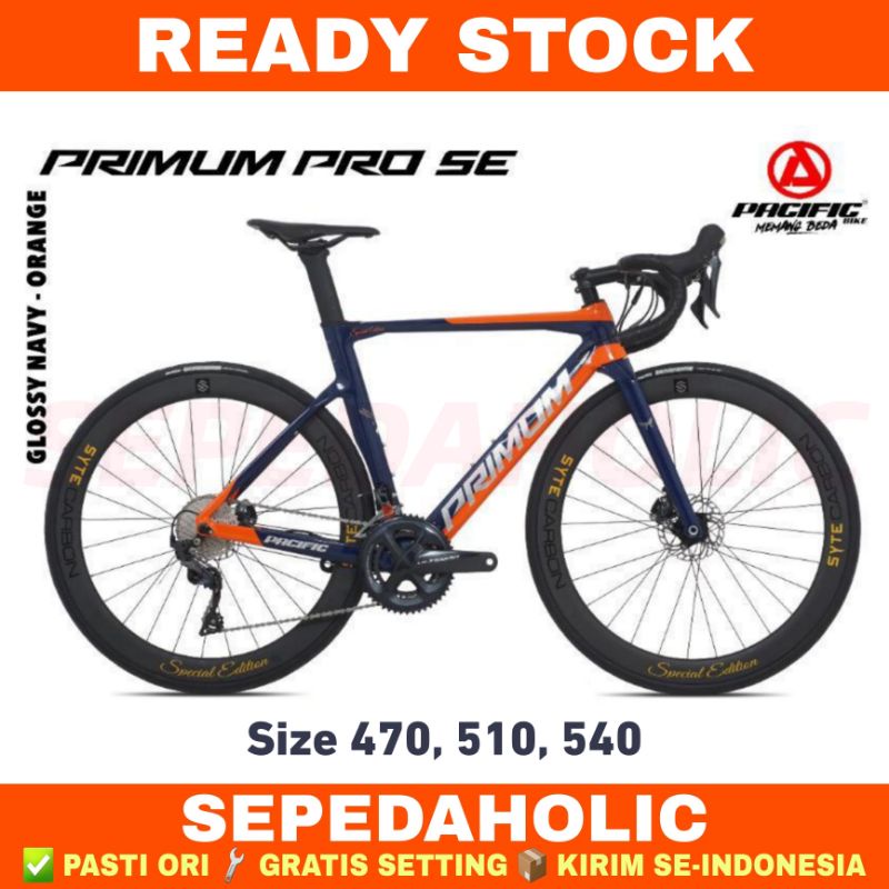 Jual Sepeda Balap Roadbike PACIFIC PRIMUM PRO SE 700C Carbon ULTEGRA ...