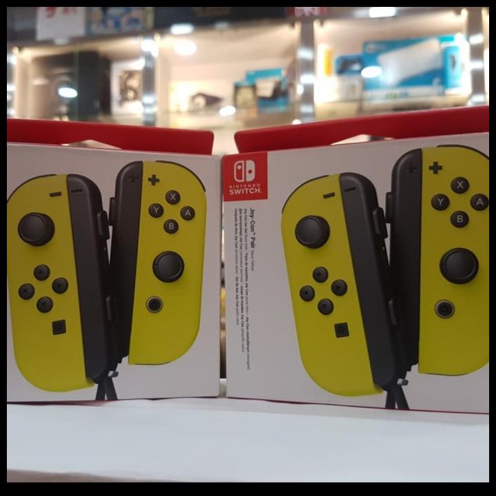 Jual Nintendo Switch Joy-Con Controller( Yellow-Yellow) | Shopee Indonesia