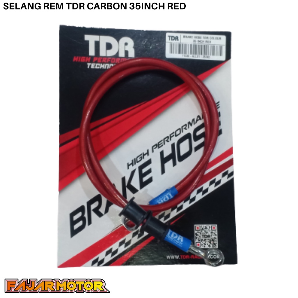 Jual TDR SELANG REM CAKRAM BLACK CARBON 24 35 37 40 INCHI 76CM 40CM ...