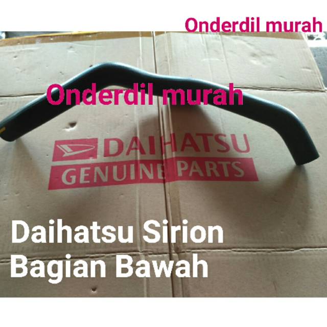 Jual Selang radiator sirion bawah ORIGINAL 2007-2017 ORIGINAL | Shopee ...