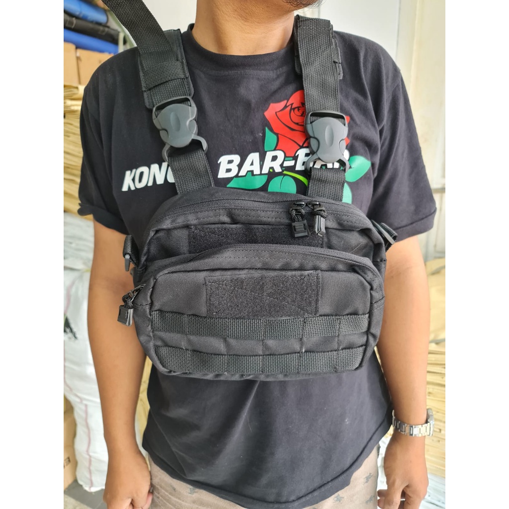 Jual Terlariis!!!Chest Bag Rig Tas Dada waterproof Multifungsi Biker ...
