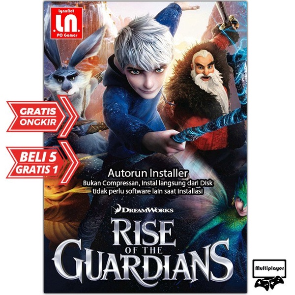 Jual Rise Of The Guardians - PC Game Adventure - Download Langsung Play ...