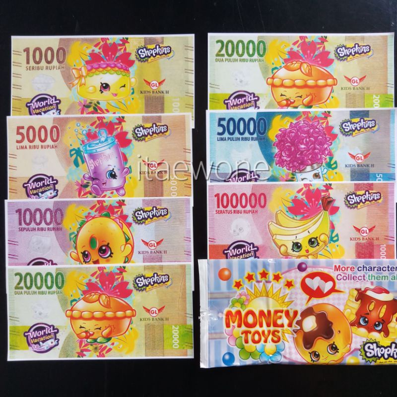 Jual uang mainan Disney 1pak 18 lembar | Shopee Indonesia